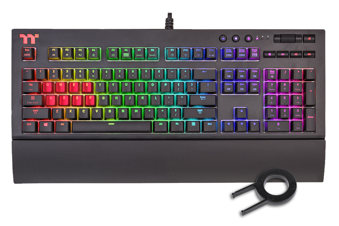 Thermaltake X1 Keyboard Review Premium Cherry MX Silver Keys ...